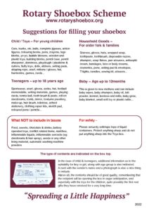 Rotary Shoebox Contents 2022[38] - Ashfield Junior School : Ashfield ...