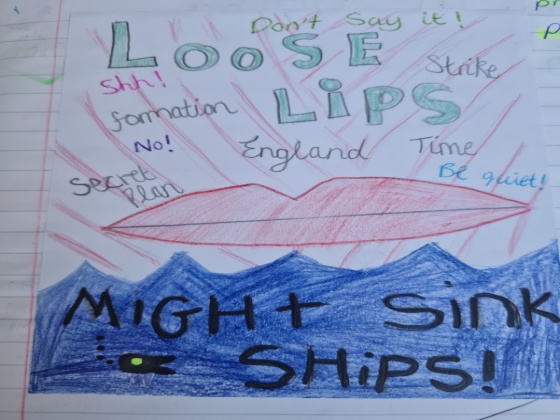 Propaganda poster - Ashfield Junior School : Ashfield Junior School