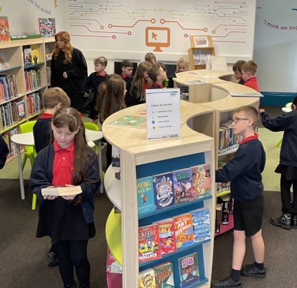 Workington Library Visit - Ashfield Junior School : Ashfield Junior School