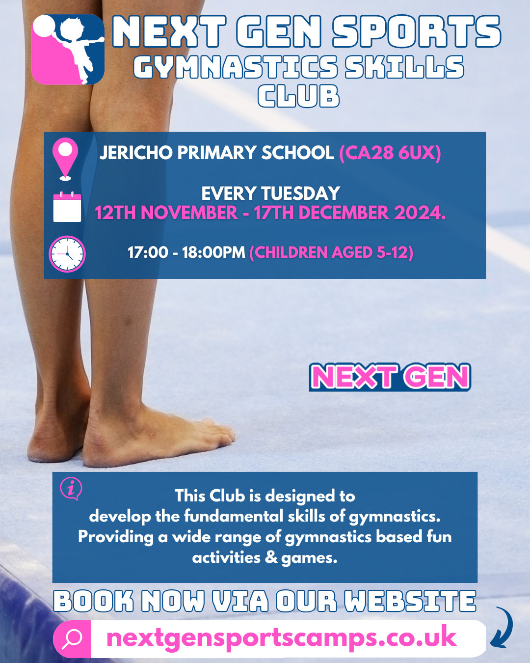 Next Gen Sports - Gym Skills Club - Ashfield Junior School : Ashfield ...